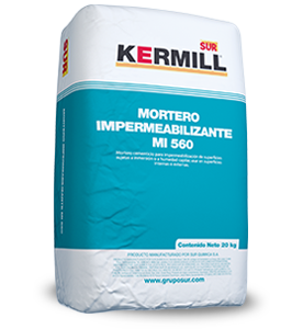 MORTERO IMPERMEABILIZANTE MI 560 - Grupo Sur